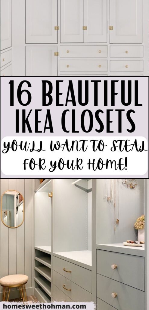 16 of the Best IKEA Closet Transformations
