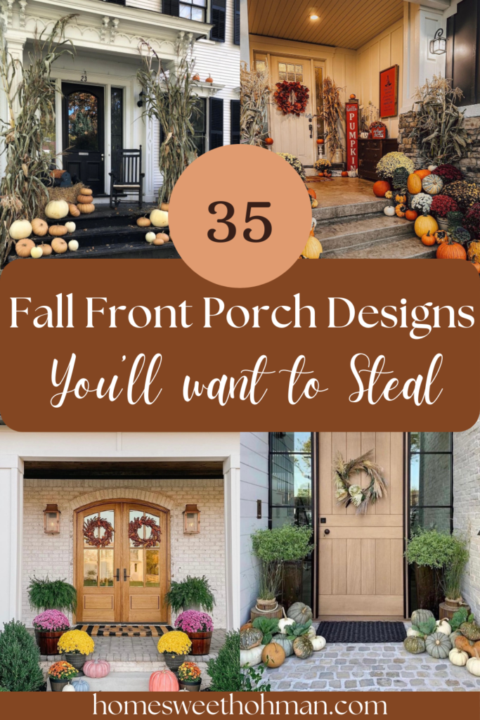 35 Fall Front Porch Designs [You'll Want To Steal]